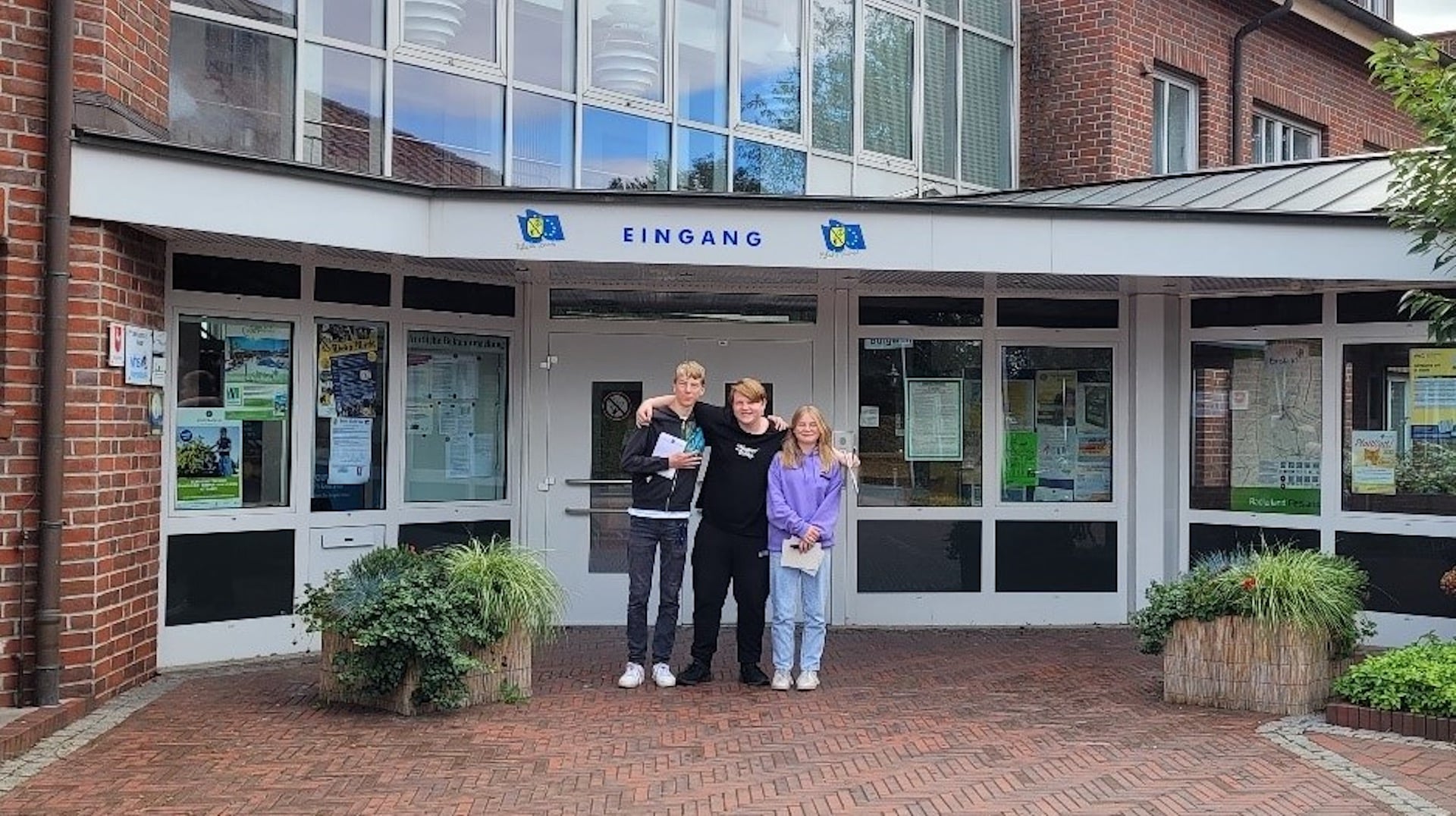 Profilfach „Wirtschaft“ informiert sich bei der Gemeinde Rhede ...